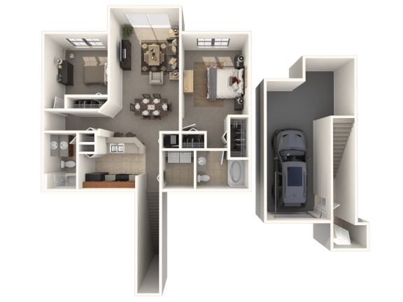 1, 2 & 3 Bedroom Apartments in Ocala, FL | Estates At Heathbrook