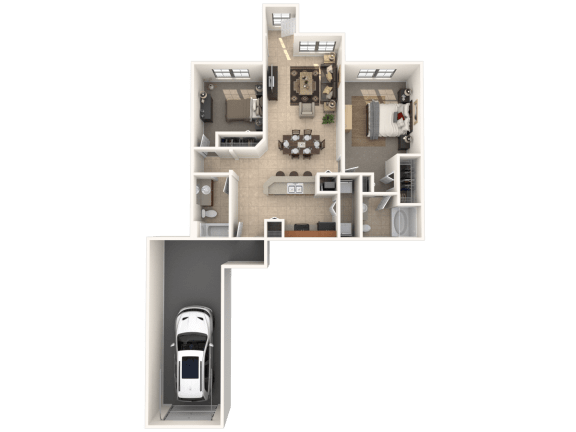 1, 2 & 3 Bedroom Apartments in Ocala, FL | Estates At Heathbrook