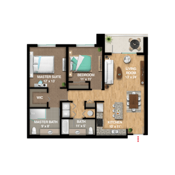 1, 2 and 3 Bedroom Apts. in Daytona Beach, FL | Icon One Daytona ...