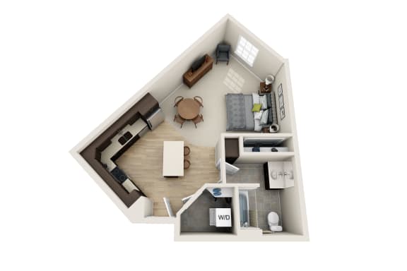 Floor Plans of Cardinal Point Apartments in Grand Forks, ND