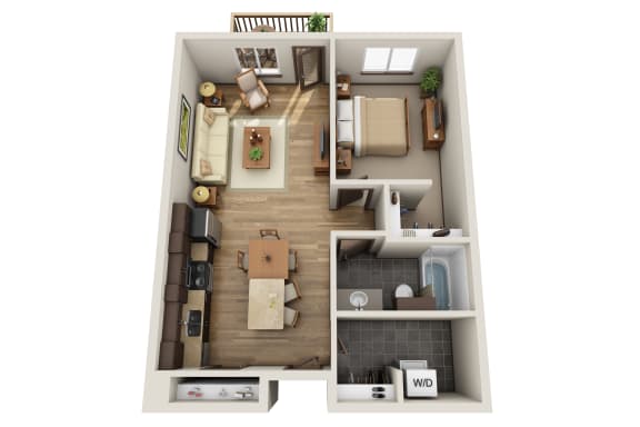 Floor Plans For Rent at Deer Ridge Apartment Homes