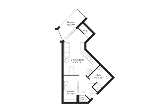 Floor Plans of Quarry Ridge Apartments in Rochester, MN