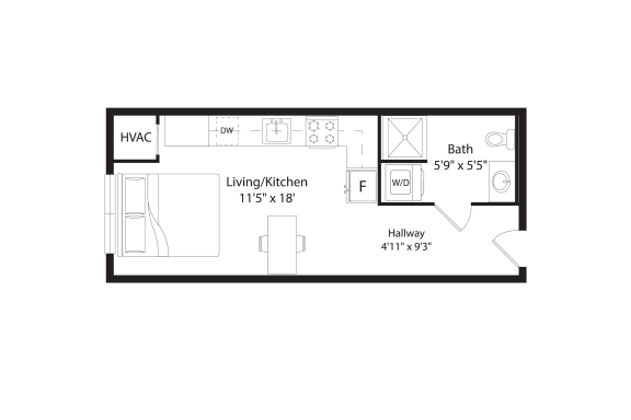 Floor Plans of Quarry Ridge Apartments in Rochester, MN