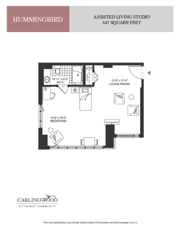 Floor Plans | Carlingwood Retirement