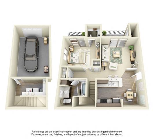 Floor Plans of Bailey Farm in Bothell, WA