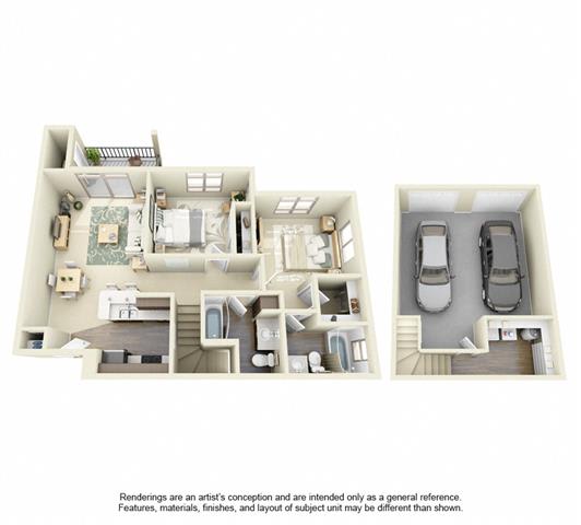 Floor Plans of Bailey Farm in Bothell, WA