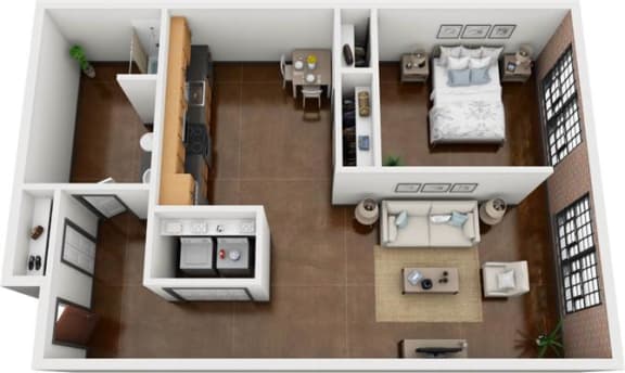 Floor Plans of Mayfair Lofts in Spartanburg, SC