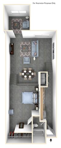 Floor Plans of Mayfair Lofts in Spartanburg, SC