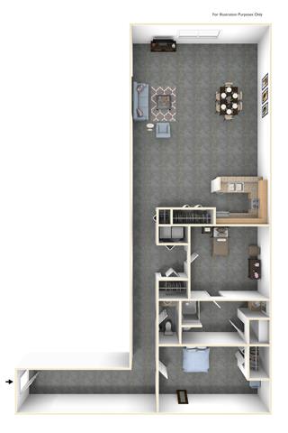 Floor Plans of Mayfair Lofts in Spartanburg, SC