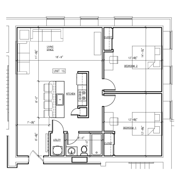 Floor Plans of Lafayette Lofts in St. Louis, MO