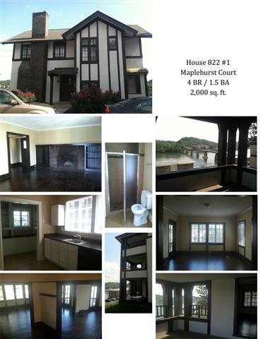 Floor Plans of Maplehurst in Knoxville, TN