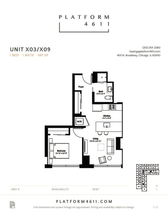 Elevated Living in Uptown Chicago | Luxury Floor Plans at Platform 4611