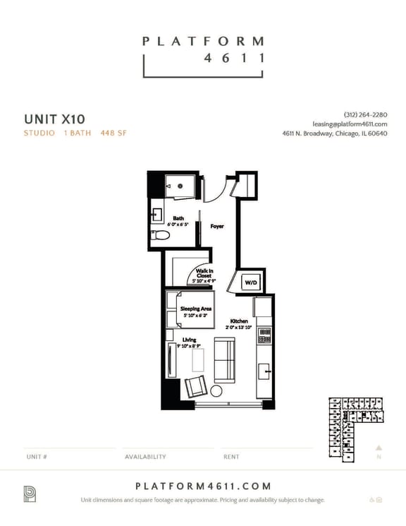 Elevated Living in Uptown Chicago | Luxury Floor Plans at Platform 4611