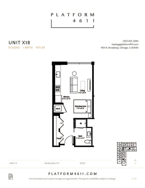 Elevated Living in Uptown Chicago | Luxury Floor Plans at Platform 4611