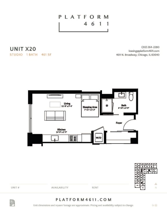 Elevated Living in Uptown Chicago | Luxury Floor Plans at Platform 4611