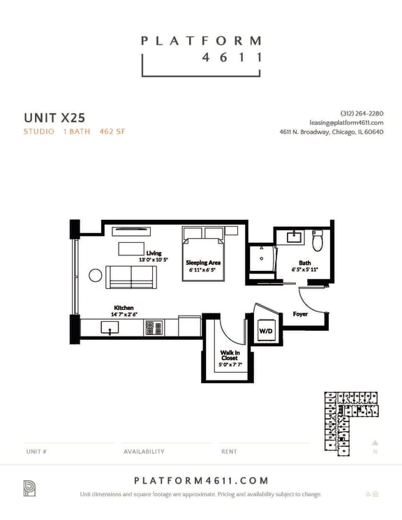 Elevated Living in Uptown Chicago | Luxury Floor Plans at Platform 4611