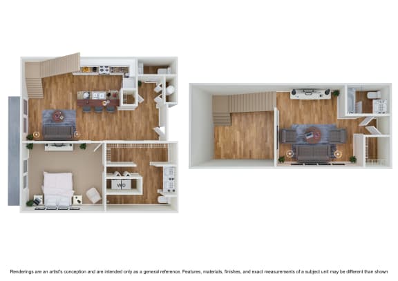 Floor Plans of Storyboard on Ramada in Collinsville, IL