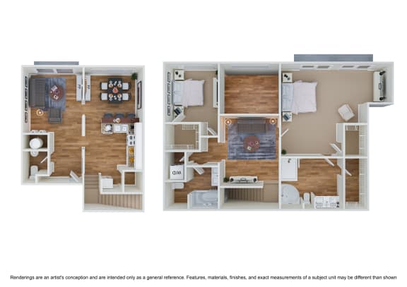 Floor Plans of Storyboard on Ramada in Collinsville, IL