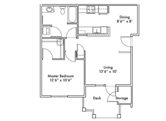 Floor Plans of Uptown Square in Federal Way, WA