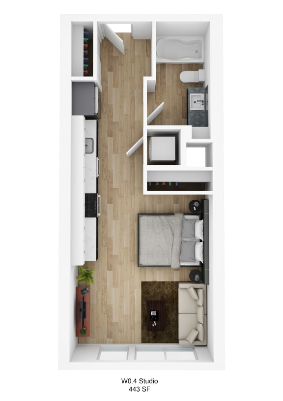 Floor Plans of The Station at Malcolm Yards in Minneapolis, MN