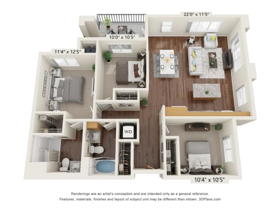 1, 2 & 3 Bedroom Apartments in Phoenix AZ | Aviara Flats
