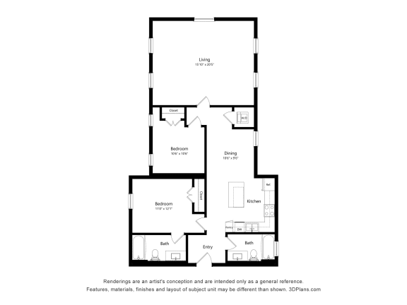 Studio, 1, 2, 3 & 4 Bedroom Apartments in Fort Snelling | Upper Post Flats
