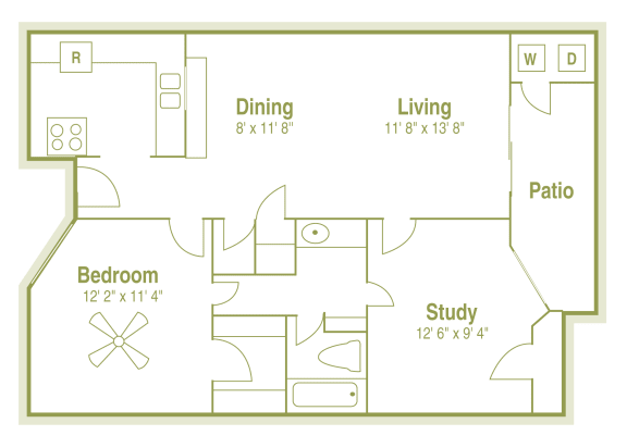 Floor Plans of Bandera Crossing in San Antonio, TX