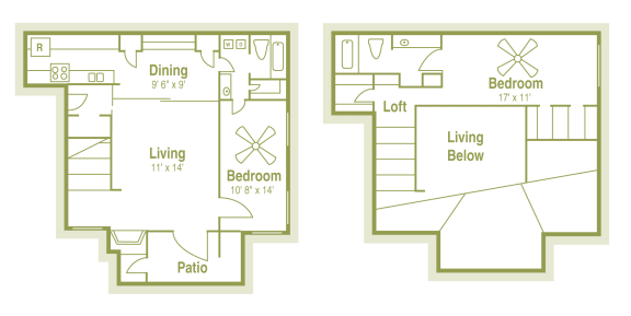 Floor Plans of Bandera Crossing in San Antonio, TX