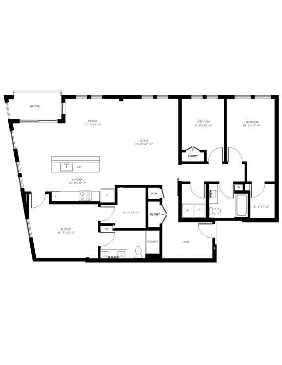 Studio, 1, 2 & 3-Bedroom Downtown Phoenix Apartments | AVE Phoenix Terra