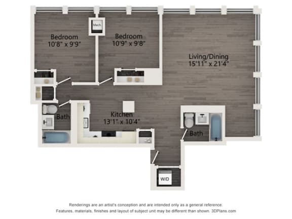 Luxury Studio, 1, 2 & 3 Bedroom Apartments in Chicago | Atrio