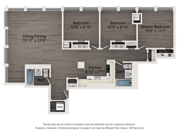 Luxury Studio, 1, 2 & 3 Bedroom Apartments in Chicago | Atrio