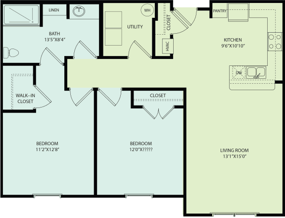 Floor Plans of Brighton Pointe Senior in Raleigh, NC
