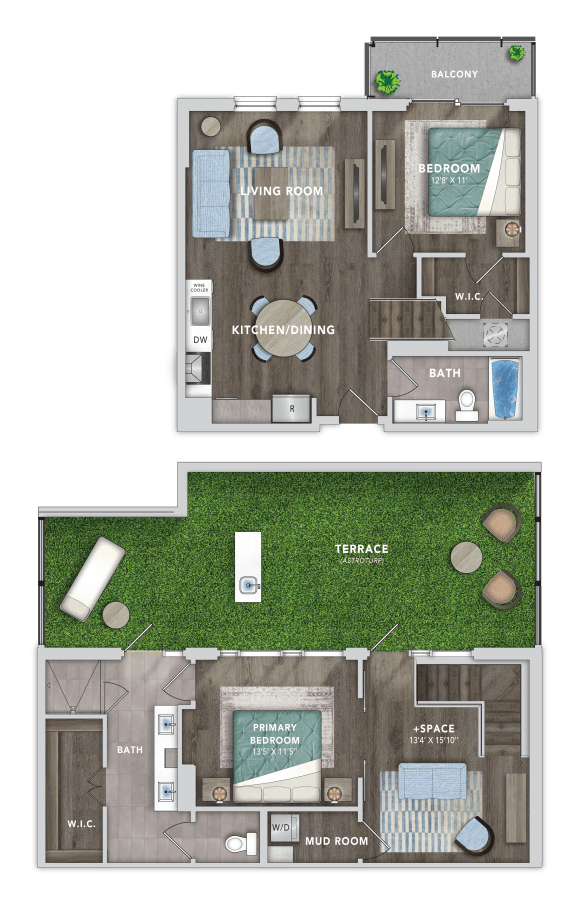 Floor Plans | Fort Lauderdale Apartments | Las Olas Walk