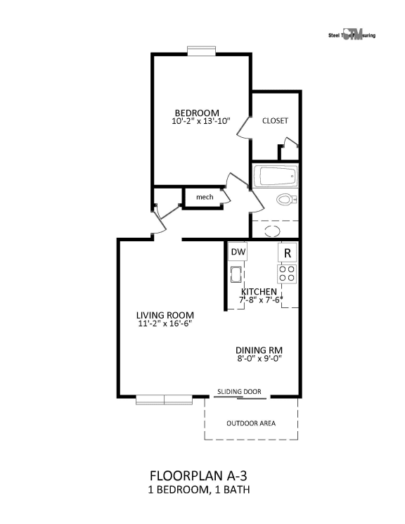 Floor Plans of Nova Ridge Apartments in Charlotte, NC