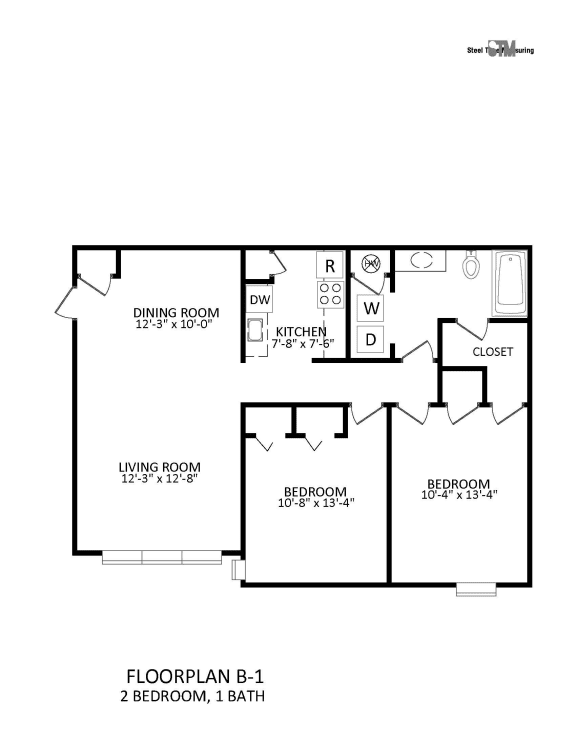 Floor Plans of Nova Ridge Apartments in Charlotte, NC