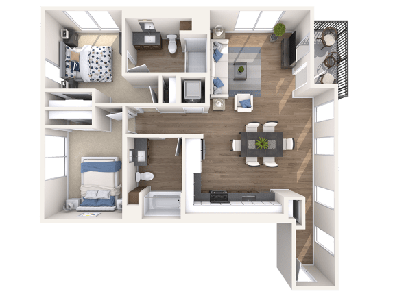 One, Two, & Three Bedroom Apartments in Berkeley CA