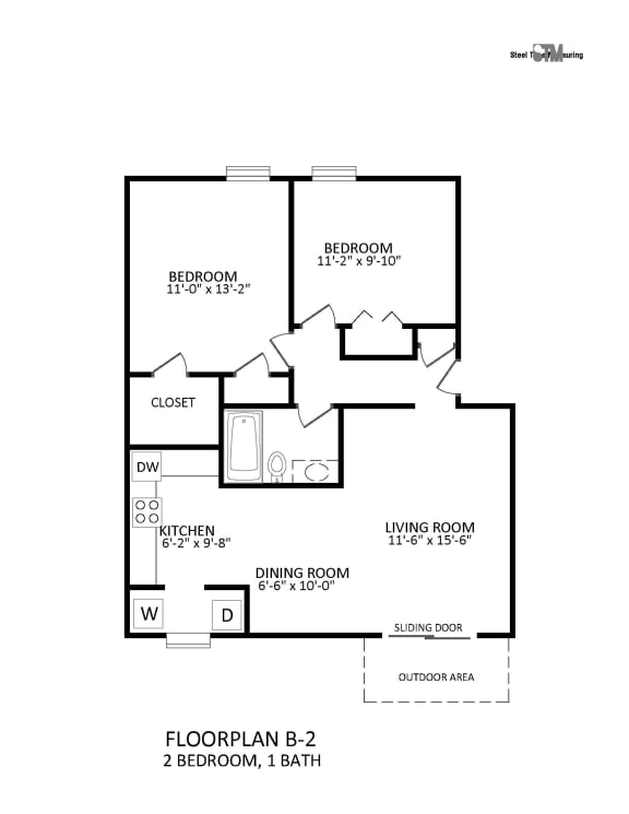 Floor Plans of Nova Ridge Apartments in Charlotte, NC