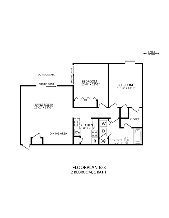 Floor Plans of Nova Ridge Apartments in Charlotte, NC