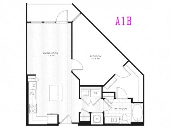 Floor Plans of Station R Apartments in Atlanta, GA