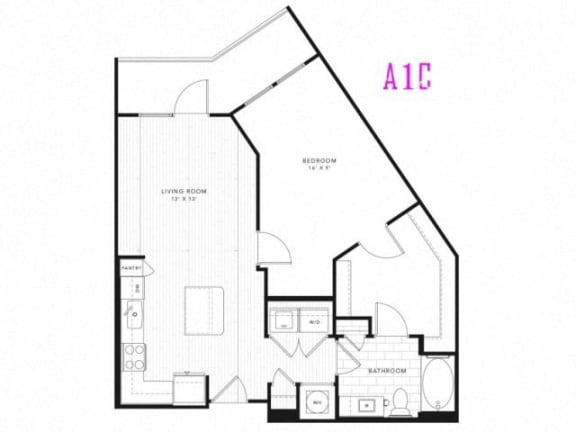 Floor Plans of Station R Apartments in Atlanta, GA