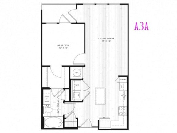 Floor Plans of Station R Apartments in Atlanta, GA