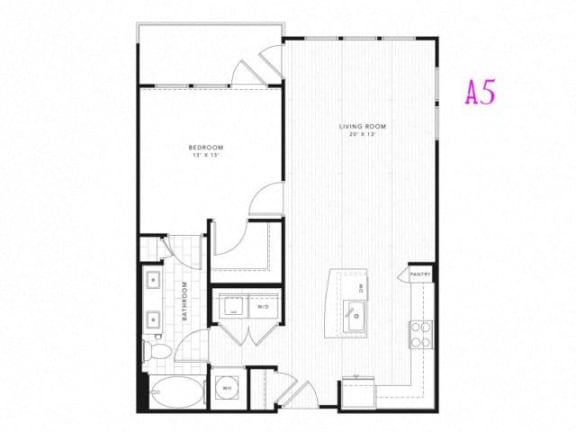Floor Plans of Station R Apartments in Atlanta, GA