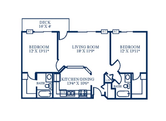 Floor Plans of Northpointe in Coon Rapids, MN