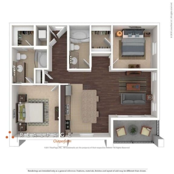 Floor Plans of Abode Red Rock in Las Vegas, NV