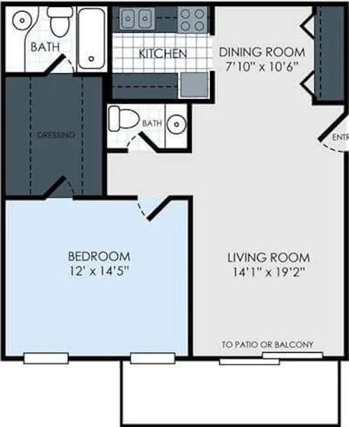 One & Two-Bedroom Apartments in Okemos, MI | Hamilton Trace Apartments