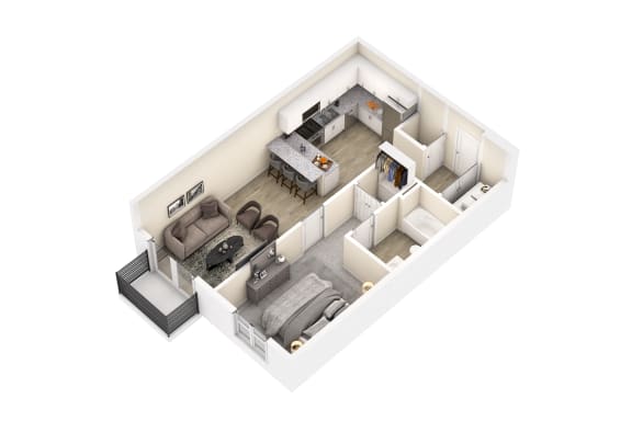 Floor Plans of The Summit on 401 in Fayetteville, NC