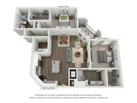 Meridian at Rogers Branch | B7 | Available Units