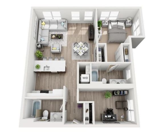 Floor Plans of Edition Apartments in Bothell, WA