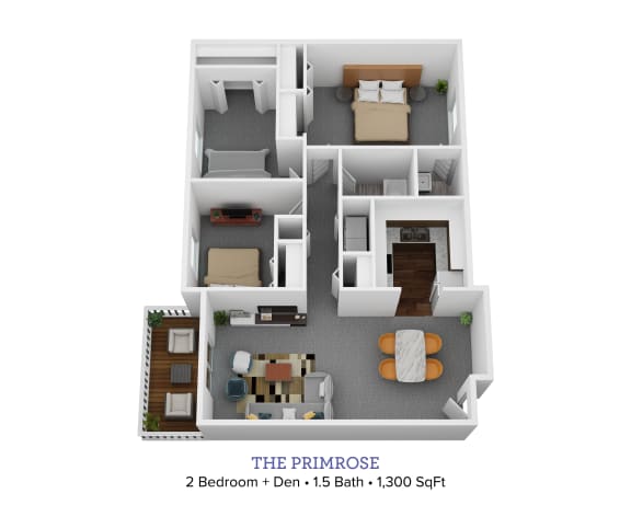Floor Plans of Bloomfield Apts | Dayton Apartments