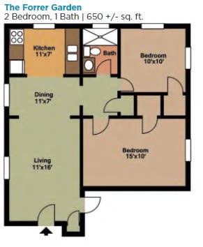 1 & 2 Bedroom Apartments & Townhomes in Kettering, OH | Huntley Ridge